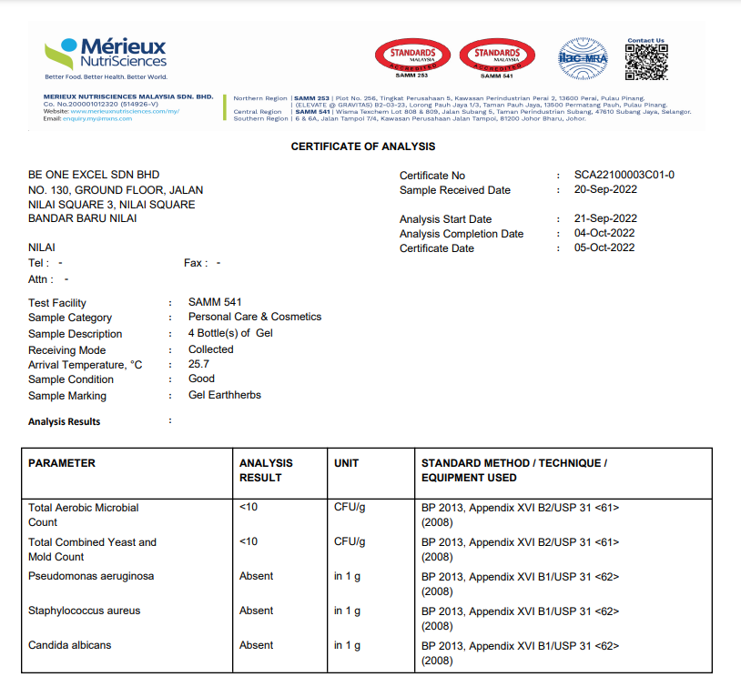 Certification – beone.asia